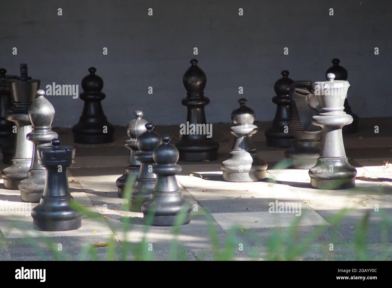 Open air chess competition hi-res stock photography and images - Alamy