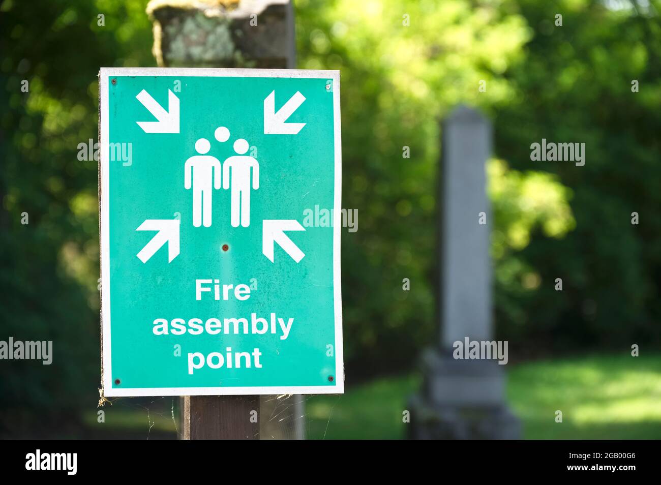 Fire safety sign board hi-res stock photography and images - Alamy