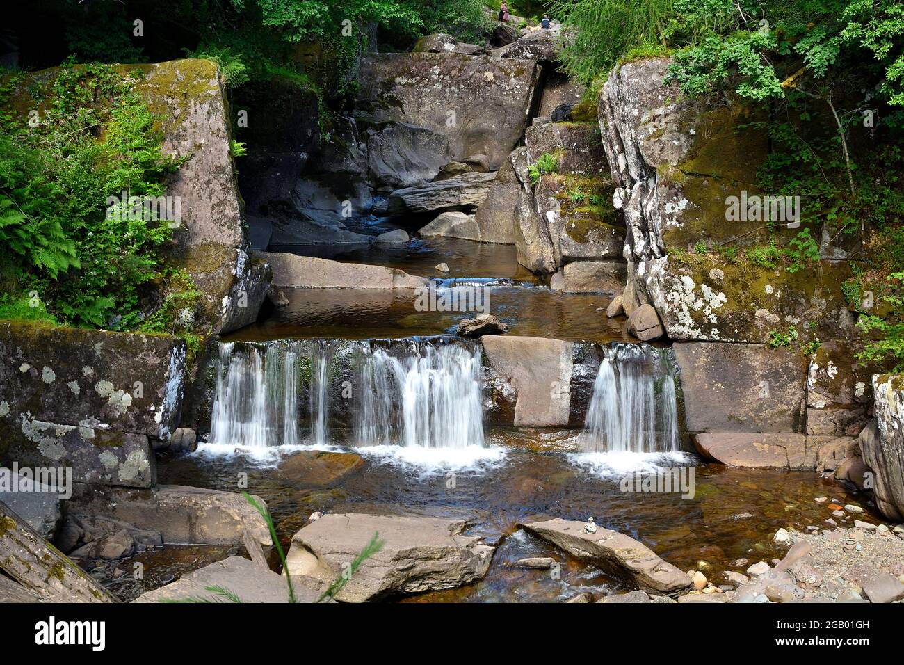 The red bridge callander hi-res stock photography and images - Alamy