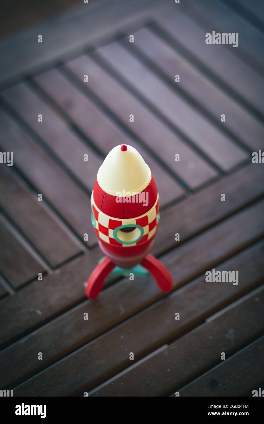 Vintage space toy hi-res stock photography and images - Alamy