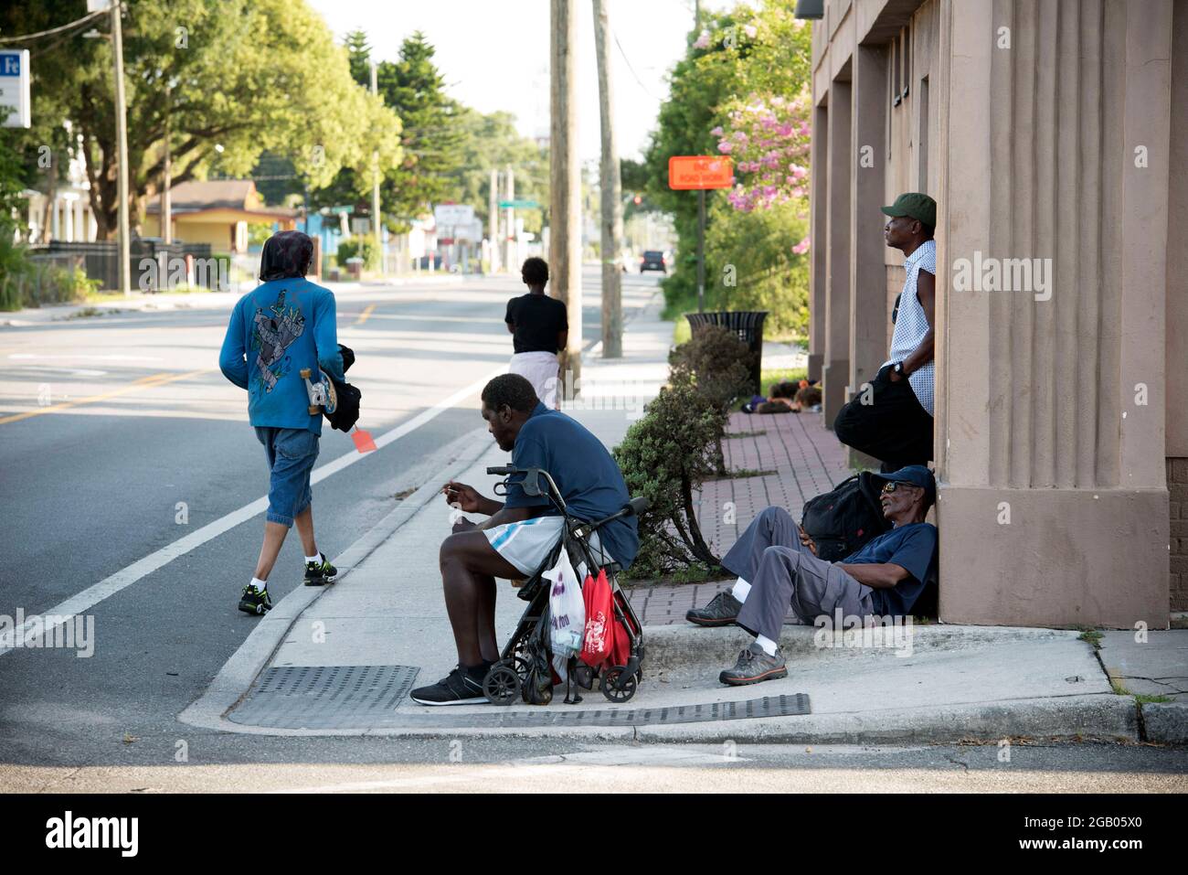 Florida neighborhood poverty hi-res stock photography and images - Alamy