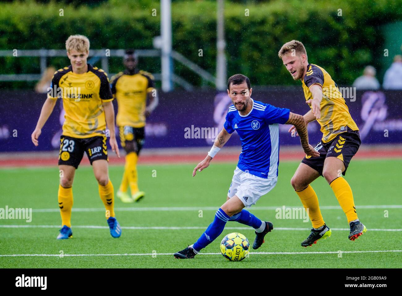 Copenhagen, Denmark. 31st, July 2021. David Boysen (12) of Fremad Amager seen during the ...