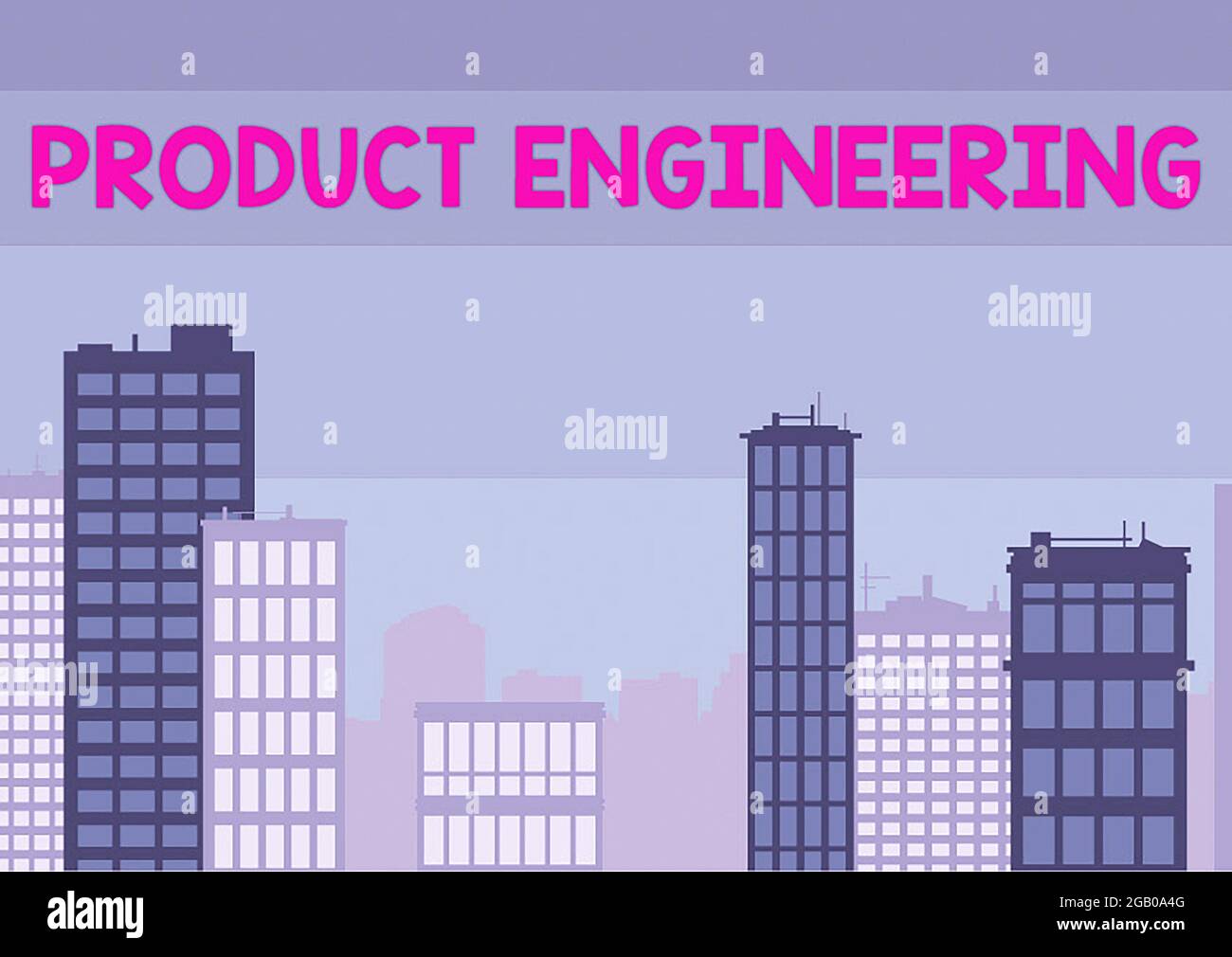 Inspiration showing sign Product Engineering, Word Written on process ...