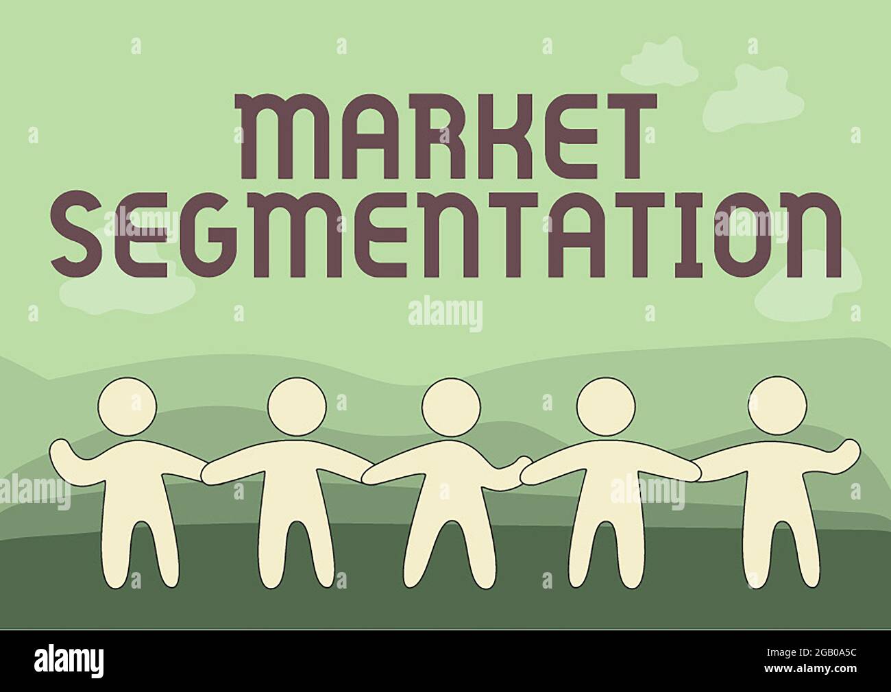 Conceptual caption Market Segmentation. Word Written on dividing a ... Conceptual caption Market Segmentation. Word Written on dividing a ...