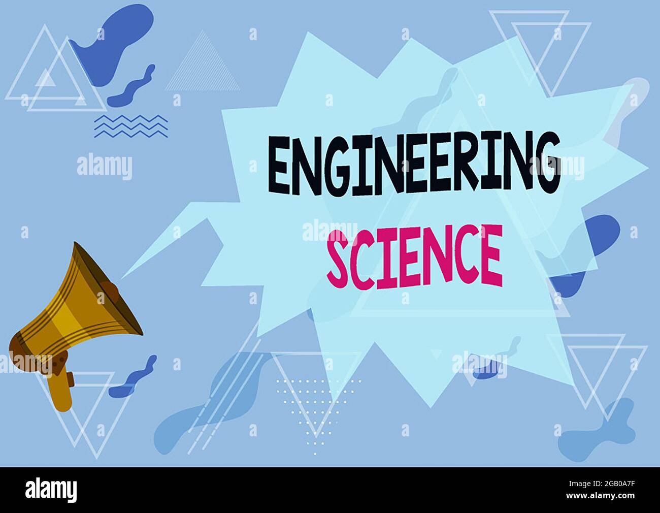 Text sign showing Engineering Science. Business overview deal with ...