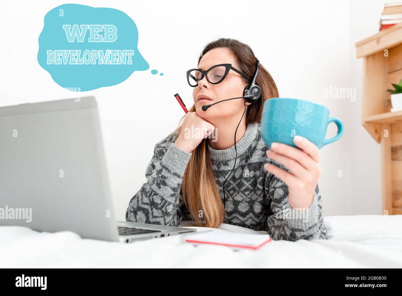 Inspiration showing sign Web Development. Business idea work involved in developing a website ...