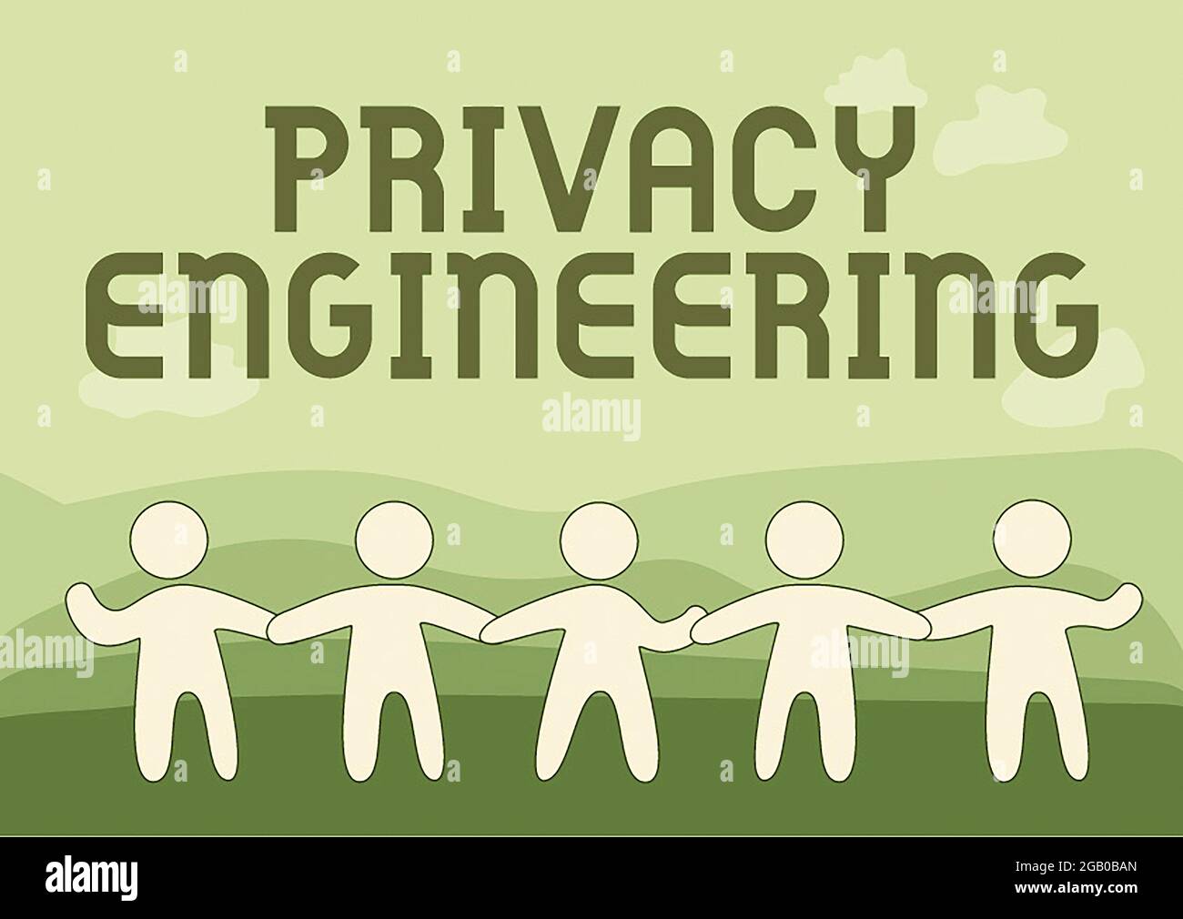 Text sign showing Privacy Engineering. Internet Concept engineered ...
