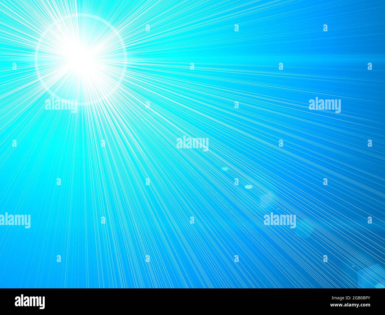 Optical lens flare on black background Stock Photo - Alamy