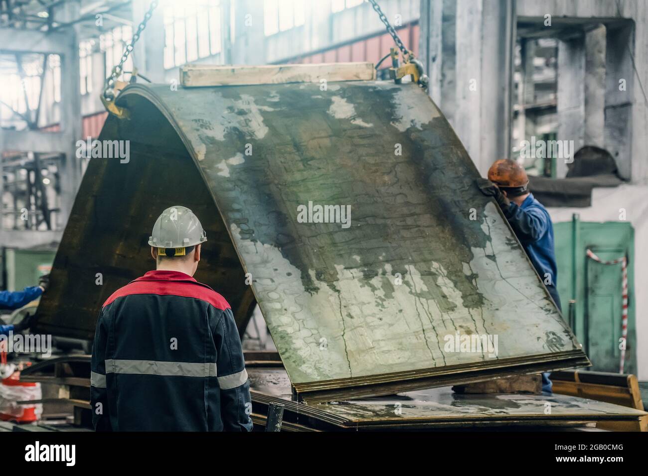 Steel fabrication plant hi-res stock photography and images - Alamy
