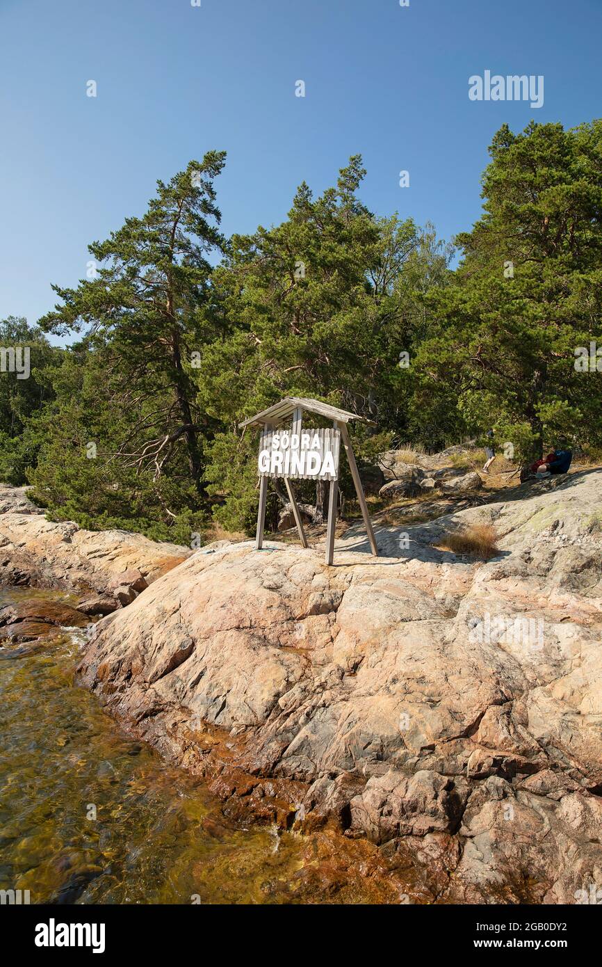Grinda island, Stockholm archipelago Stock Photo - Alamy