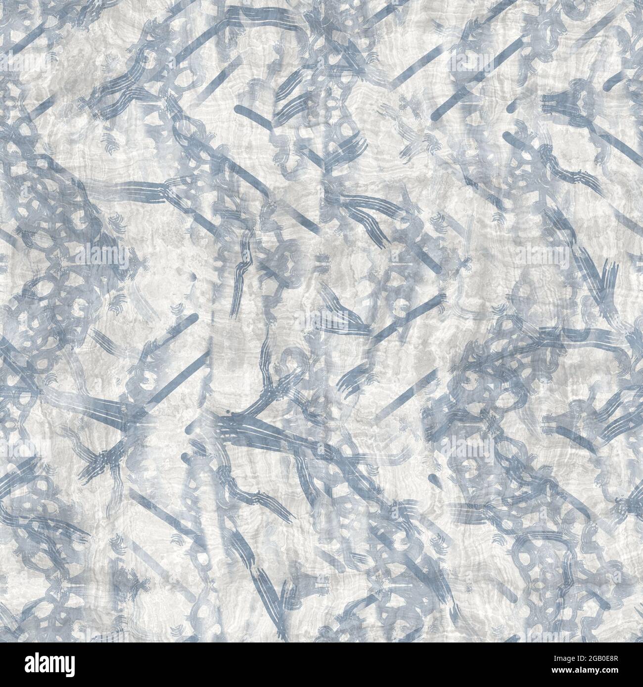 Seamless two tone hand drawn brushed effect pattern swatch Stock Photo ...