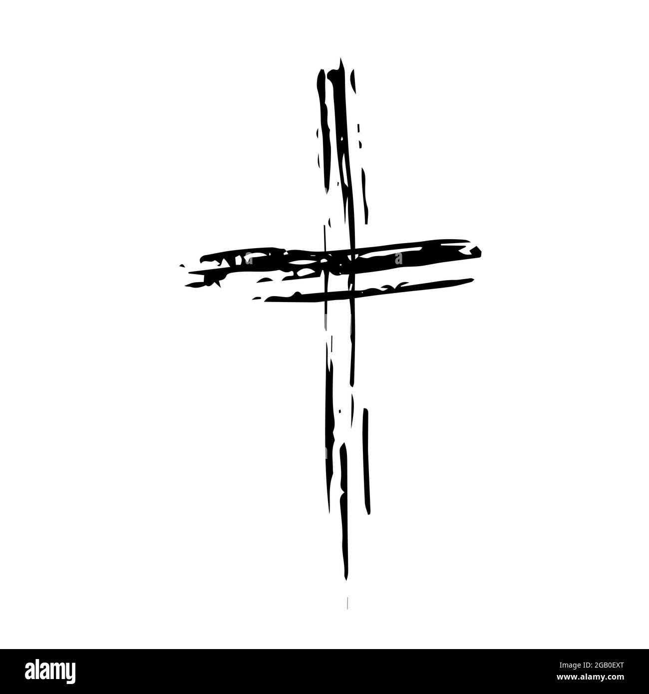 Vector banner or illustration on the religious theme. Abstract black ...