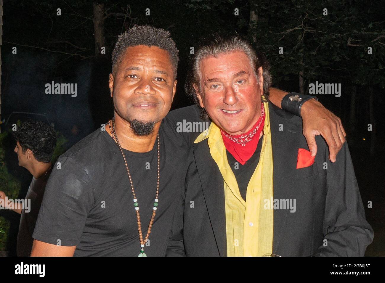 Cuba Gooding Jr and Irwin Mensch attends Dr. David Shusterman's ...