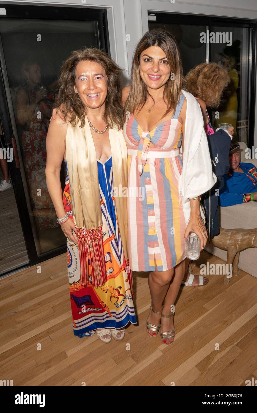 Debbie Rodriguez and Mona Sharaf attend Dr. David Shusterman's birthday ...