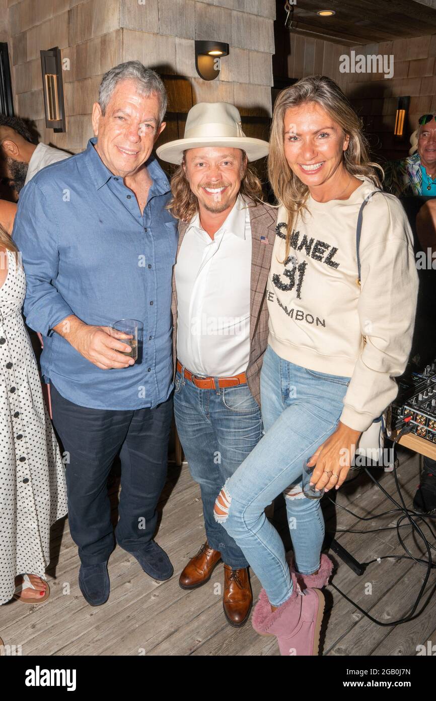 Mitch Modell, Brock Pierce and guest attend Dr. David Shusterman's ...