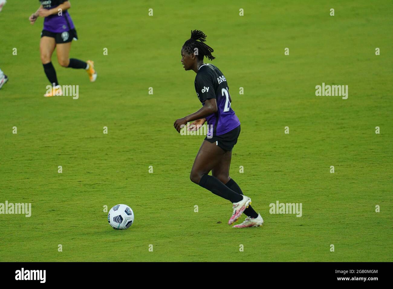 Orlando, Florida, USA, April 14, 2021, Gotham FC face the Orlando Pride ...