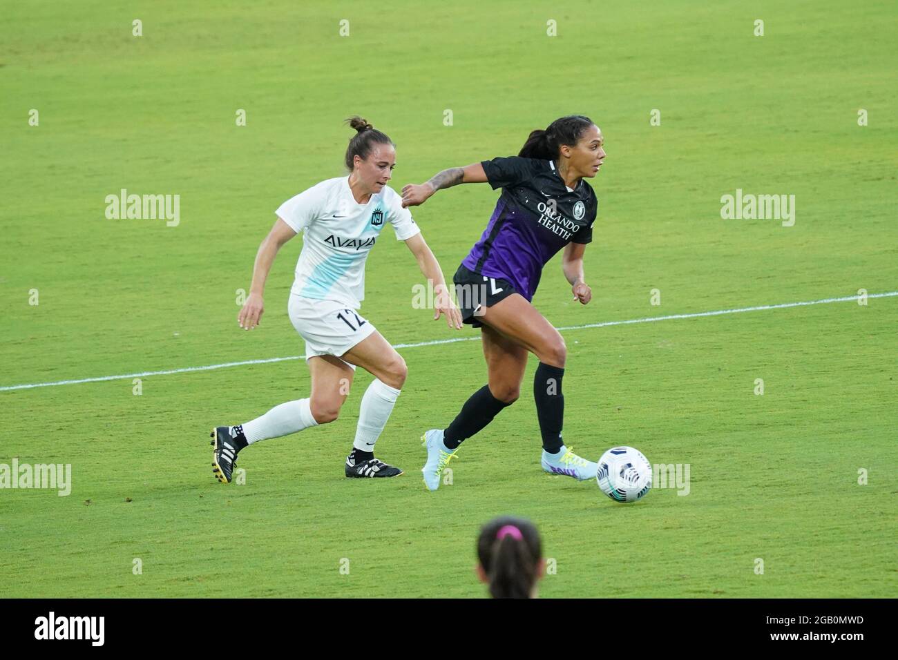 Orlando, Florida, USA, April 14, 2021, Gotham FC face the Orlando Pride ...