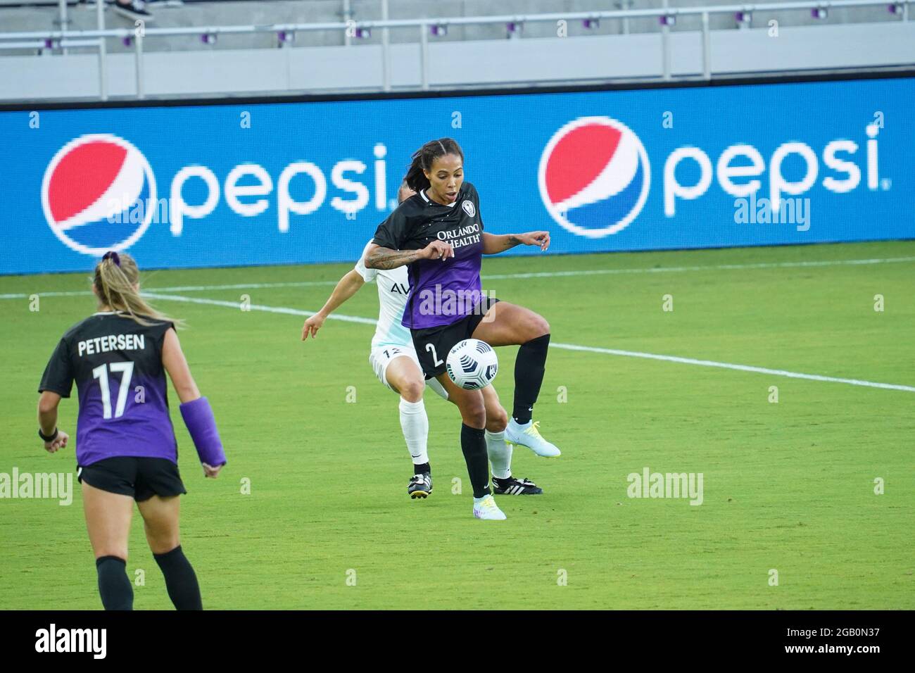 Orlando, Florida, USA, April 14, 2021, Gotham FC face the Orlando Pride ...
