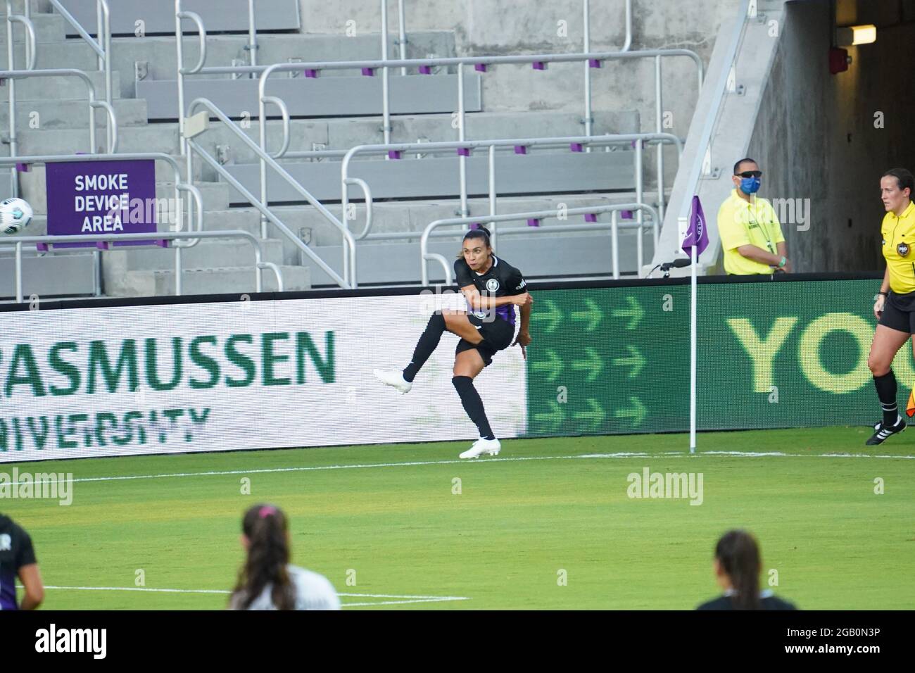 Orlando, Florida, USA, April 14, 2021, Gotham FC face the Orlando Pride ...