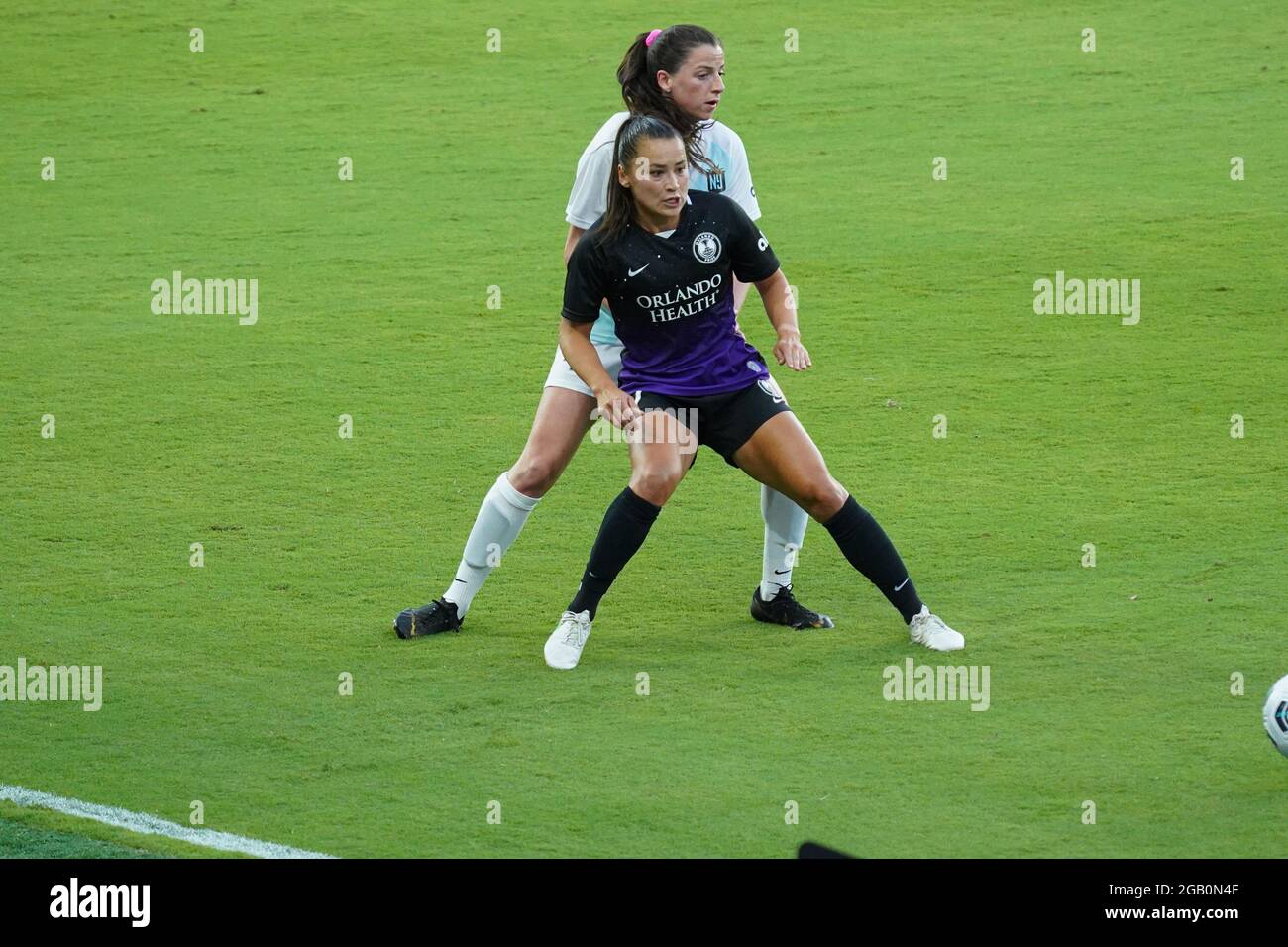 Orlando, Florida, USA, April 14, 2021, Gotham FC face the Orlando Pride ...