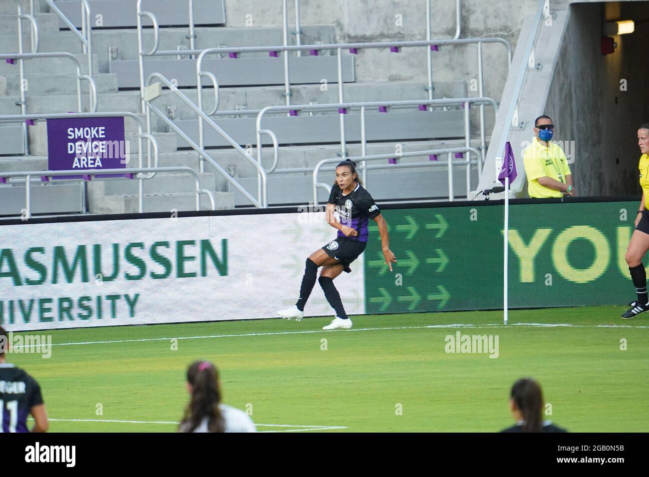 Orlando, Florida, USA, April 14, 2021, Gotham FC face the Orlando Pride ...