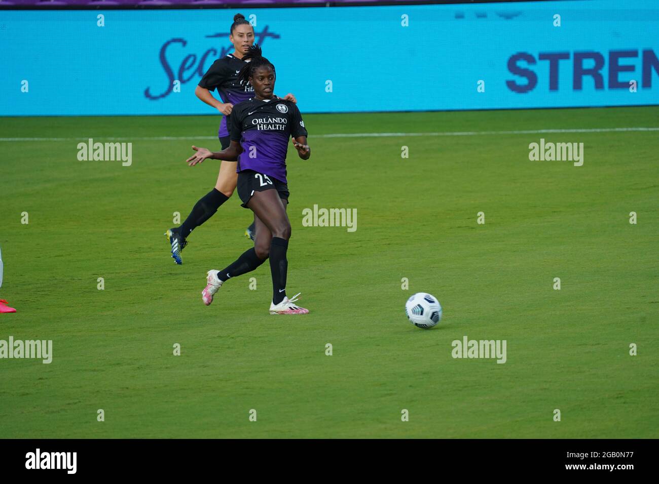Orlando, Florida, USA, April 14, 2021, Gotham FC face the Orlando Pride ...