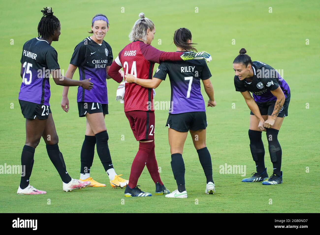 Orlando, Florida, USA, April 14, 2021, Gotham FC face the Orlando Pride ...
