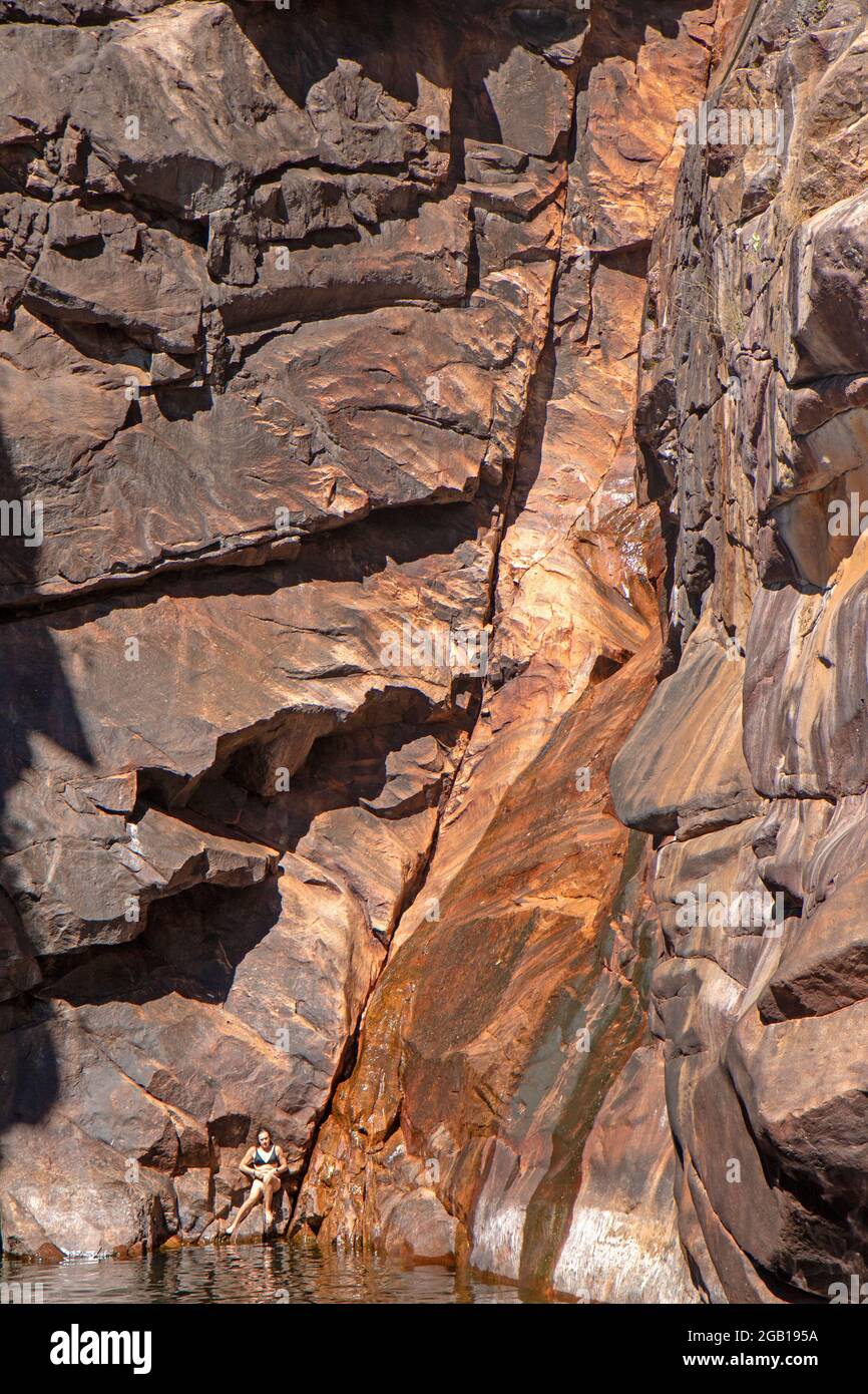 Motor Car Falls, Kakadu National Park Stock Photo - Alamy