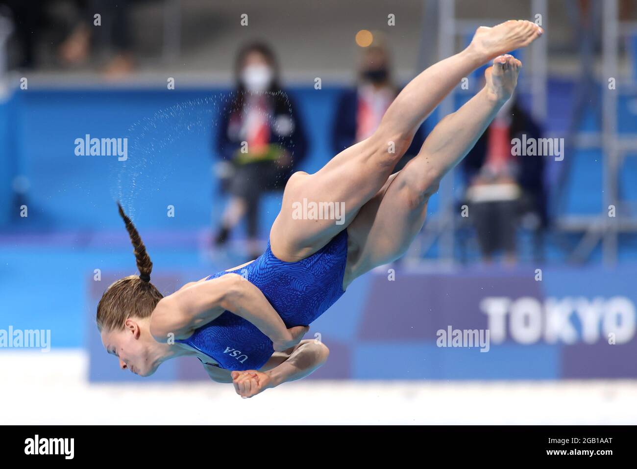 Tokyo, Japan. 1st Aug, 2021. Krysta Palmer (USA) Diving : Women's 3m ...