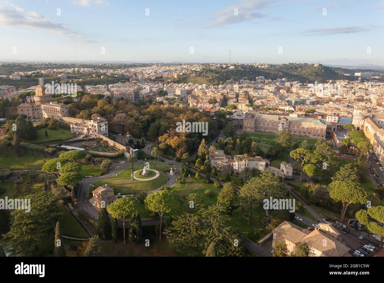 Aerial view rome hi-res stock photography and images - Alamy