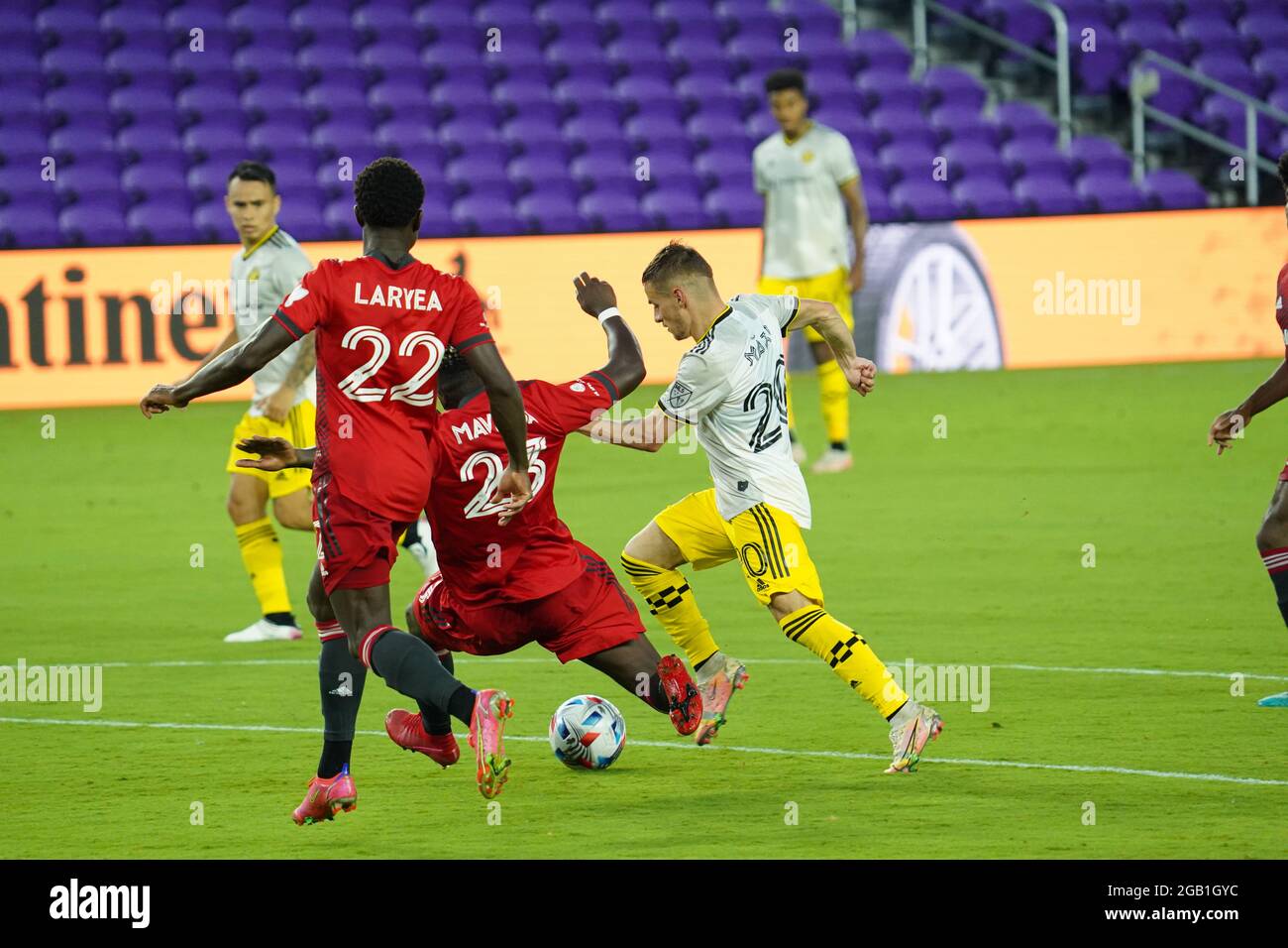 Orlando, Florida, USA, May 12, 2021, Columbus SC face Toronto FC at ...