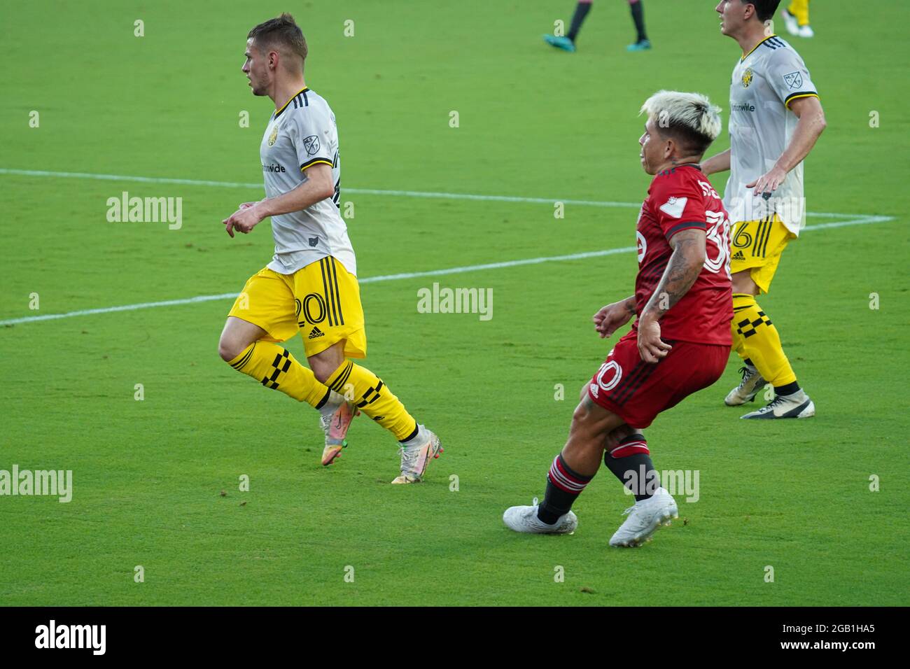 Orlando, Florida, USA, May 12, 2021, Columbus SC face Toronto FC at ...