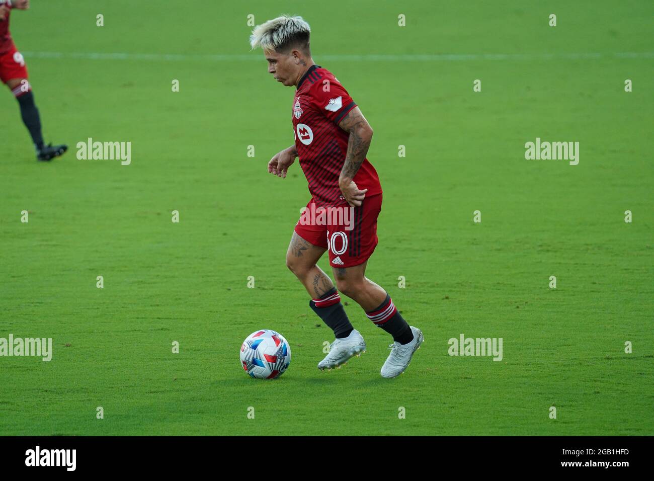 Orlando, Florida, USA, May 12, 2021, Columbus SC face Toronto FC at ...