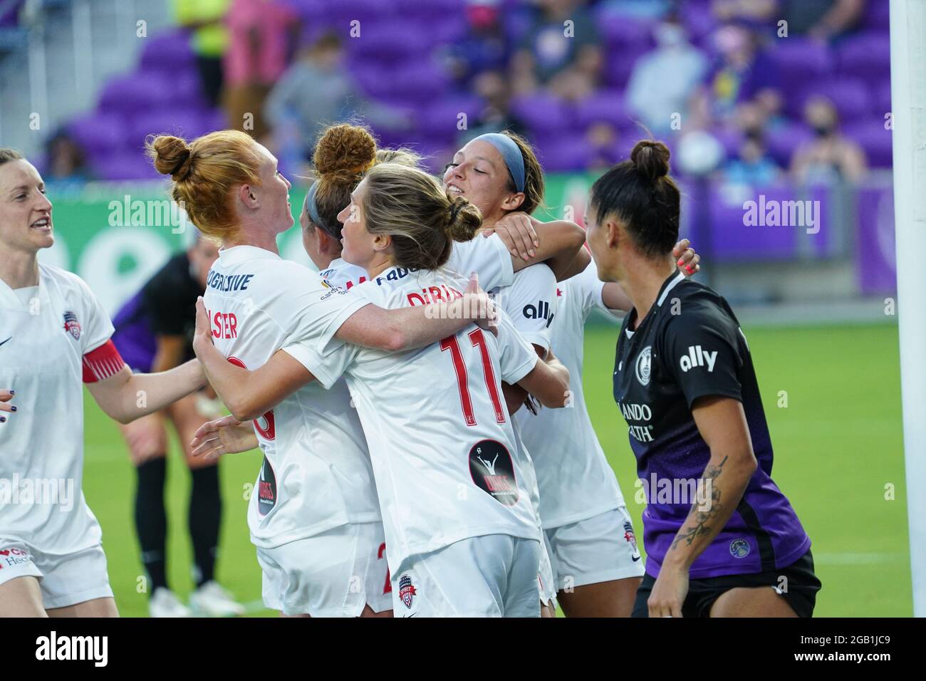 Orlando, Florida, USA, May 16, 2021, Washington Spirit face the Orlando ...