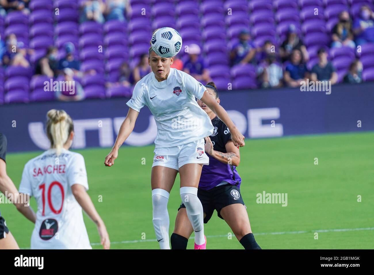 Orlando, Florida, USA, May 16, 2021, Washington Spirit forward Trinity ...