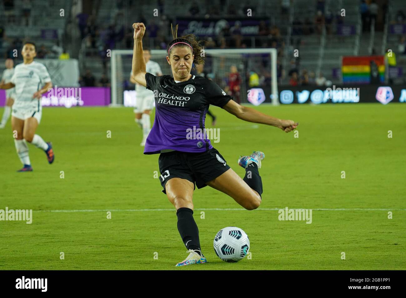 Orlando, Florida, USA, May 26, 2021, Orlando Pride forward Alex Morgan ...