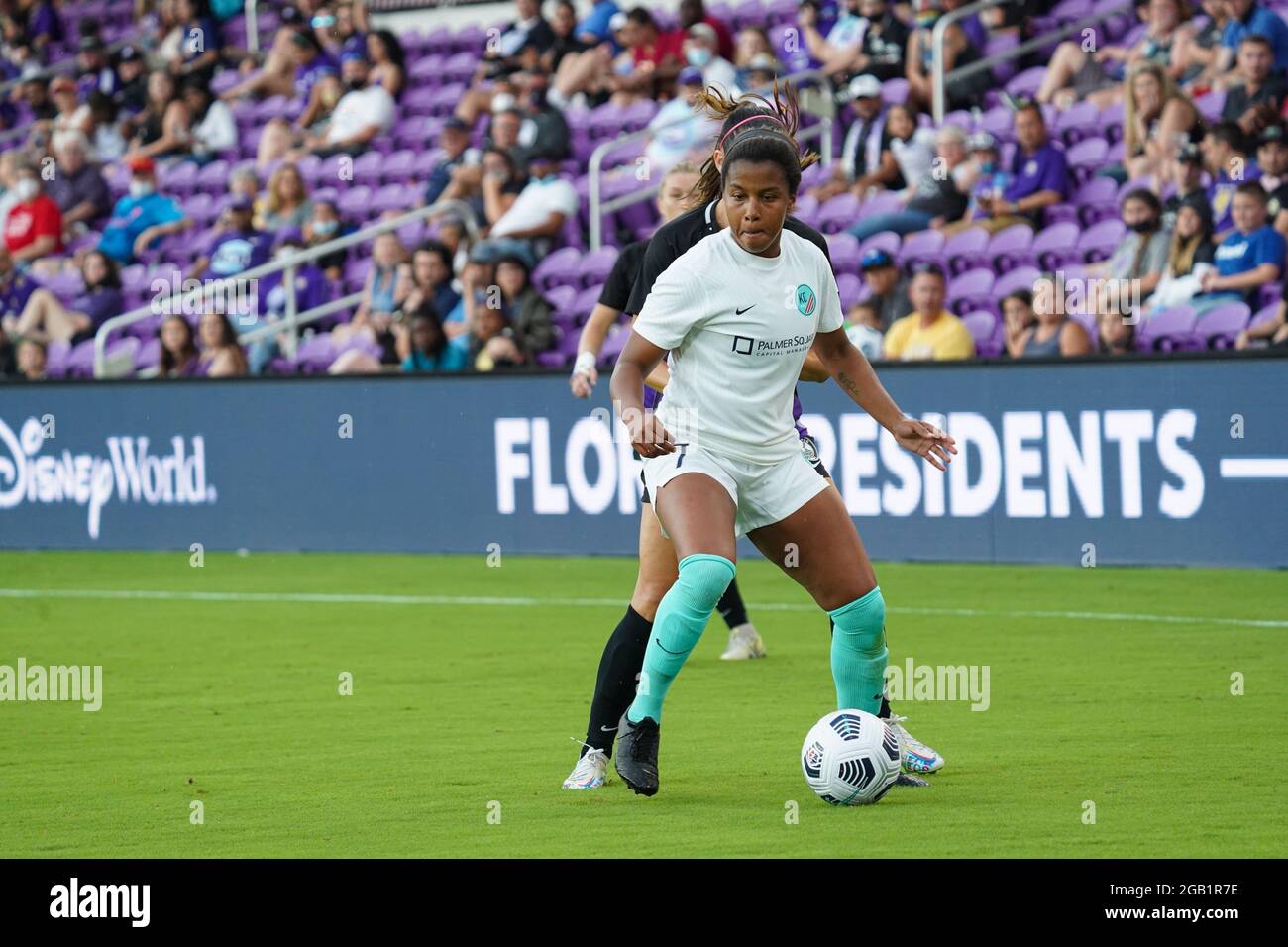 Orlando, Florida, USA, May 30, 2021, Kansas City face the Orlando Pride ...