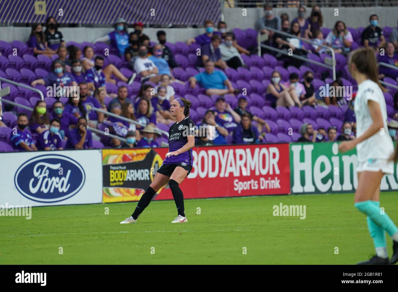 Orlando, Florida, USA, May 30, 2021, Kansas City face the Orlando Pride ...