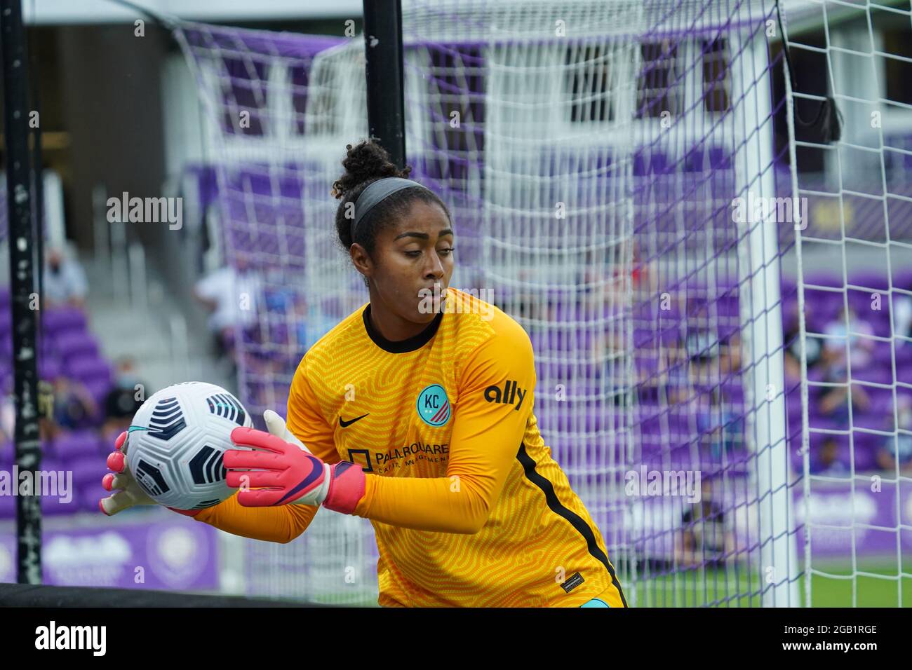 Orlando, Florida, USA, May 30, 2021, Kansas City face the Orlando Pride ...