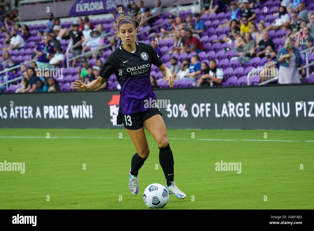 Orlando, Florida, USA, May 30, 2021, Kansas City face the Orlando Pride ...