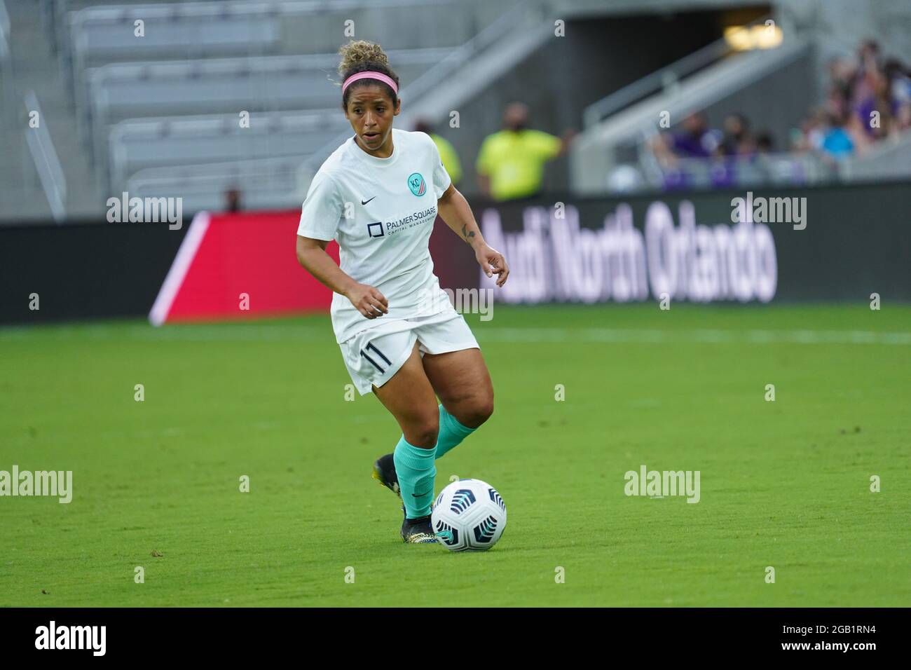 Orlando, Florida, USA, May 30, 2021, Kansas City face the Orlando Pride ...