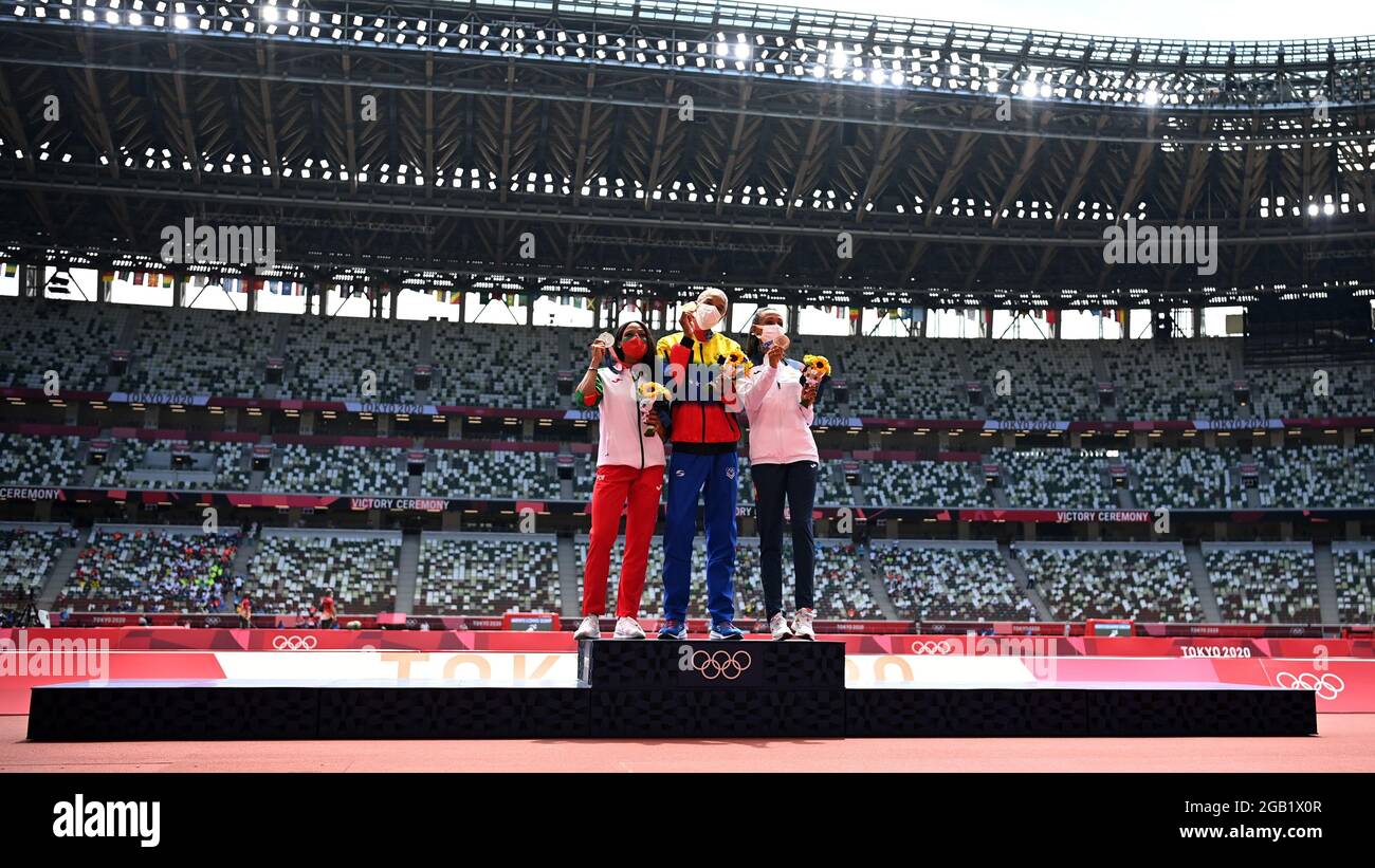 Athletics podium empty hi-res stock photography and images - Alamy