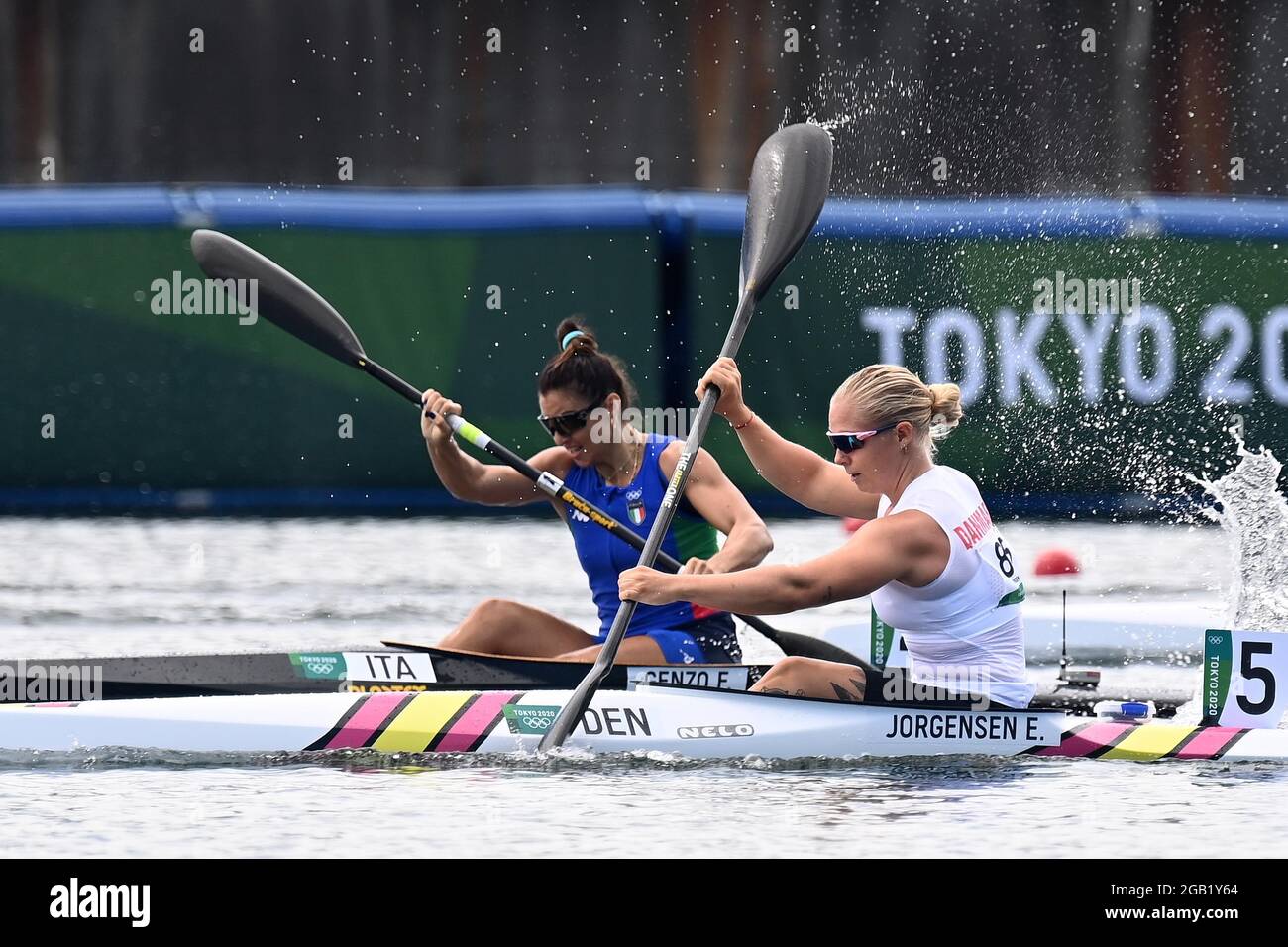 Tokyo, Japan. 02nd Aug, 2021. Canoe Sprint. Womens 200m qualification ...