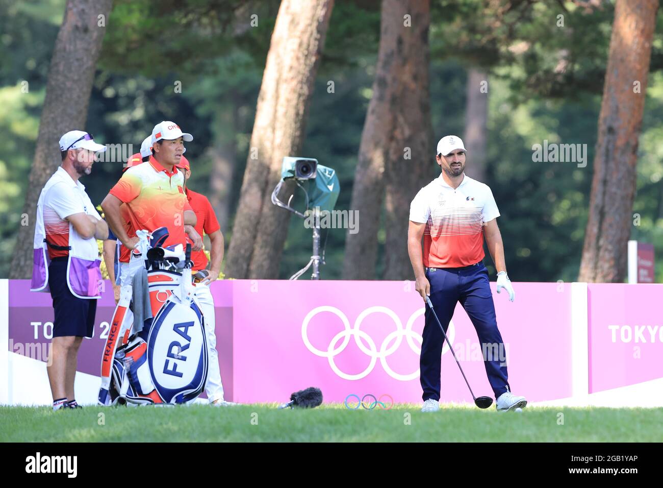 Saitama, Japan. 1st Aug, 2021. Antoine Rozner (FRA) Golf : Men's ...