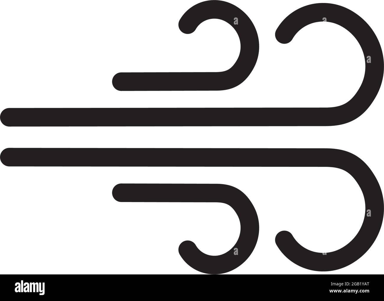 Wind icon logo design vector template Stock Vector Image & Art - Alamy