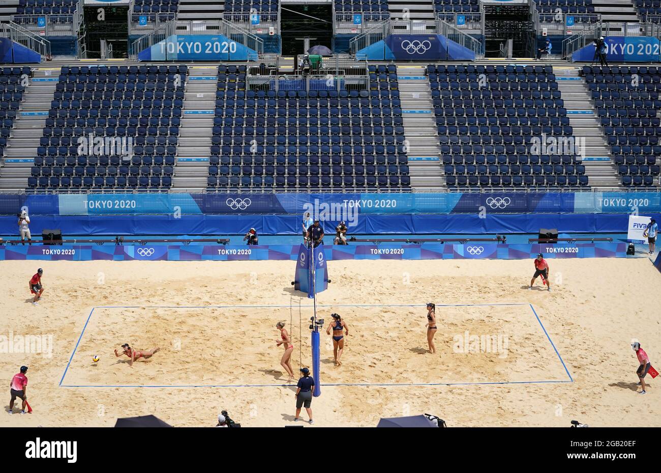 Canada's Sarah Pavan and Melissa Humana-Paredes in action against Spain ...