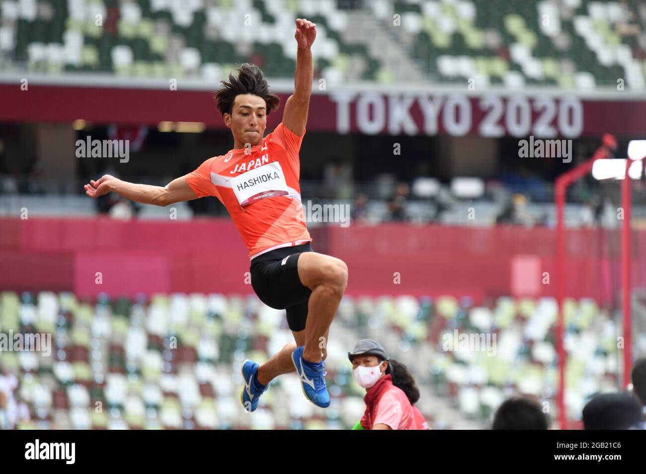 Tokyo, Japan. Credit: MATSUO. 2nd Aug, 2021. HASHIOKA Yuki (JPN ...