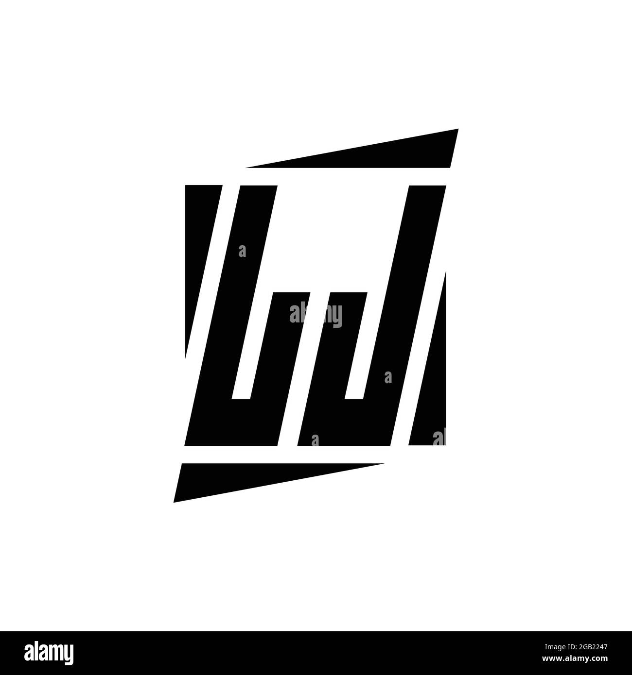 LJ Logo monogram with modern style concept design template isolated on white background Stock ...