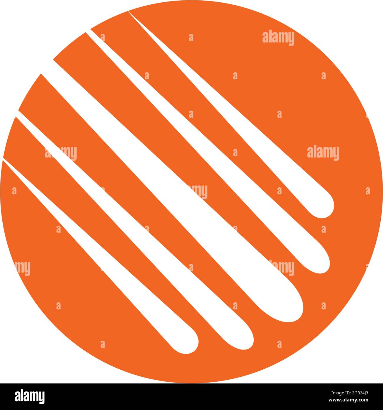 Falling meteor logo design vector template Stock Vector Image & Art - Alamy