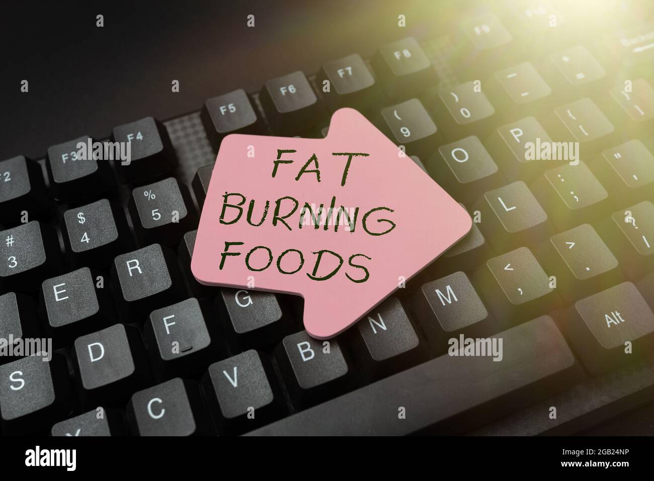 Handwriting text Fat Burning Foods. Word Written on produce fat loss by ...